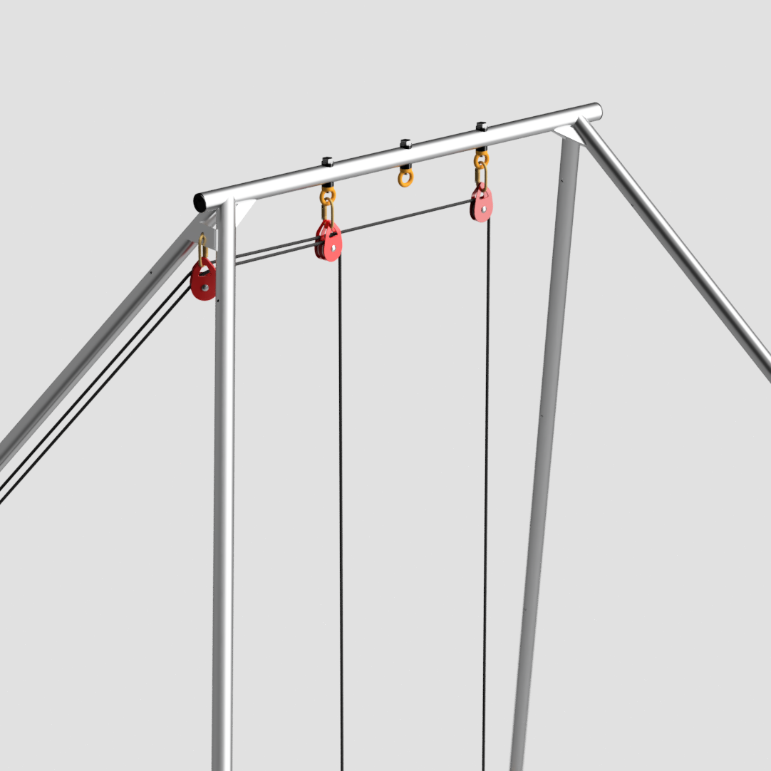 BigRig XL Pulley Rigging System - 6.5m - double point rigging