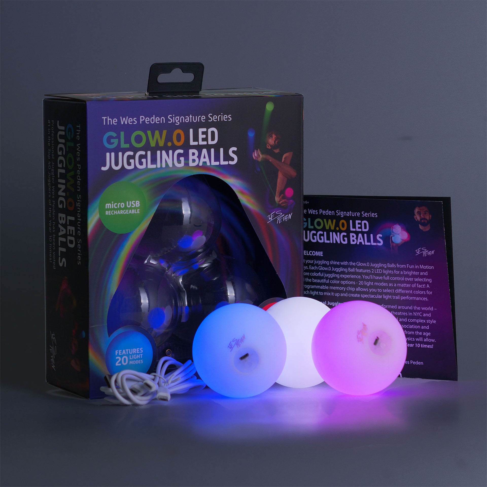 LED Juggling Balls